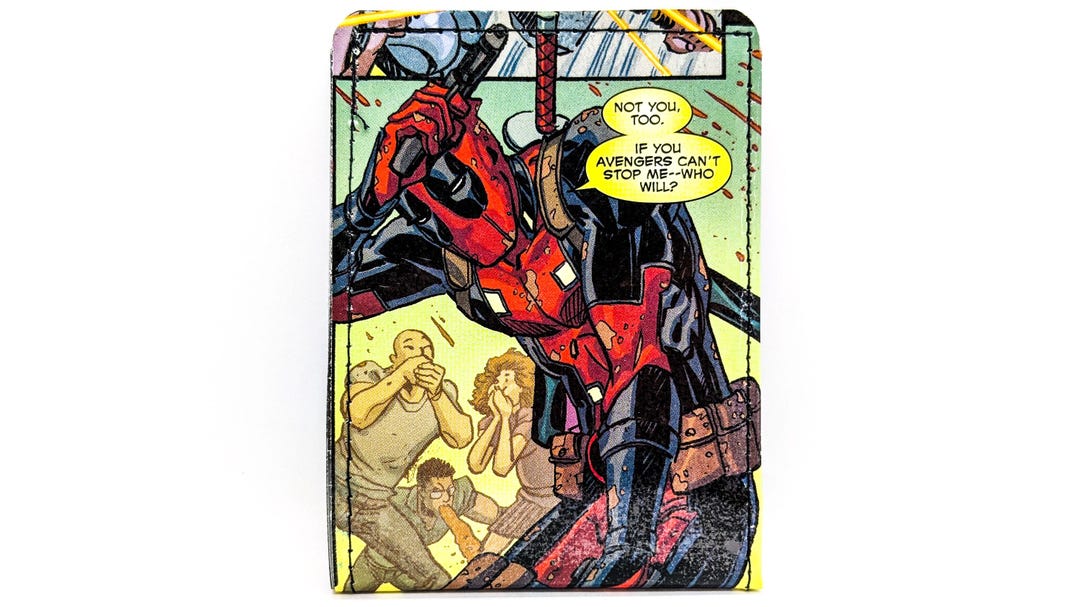 Deadpool Wallet - Comic Book Wallet - Etsy