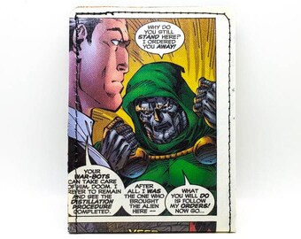 Dr Doom Wallet - Etsy