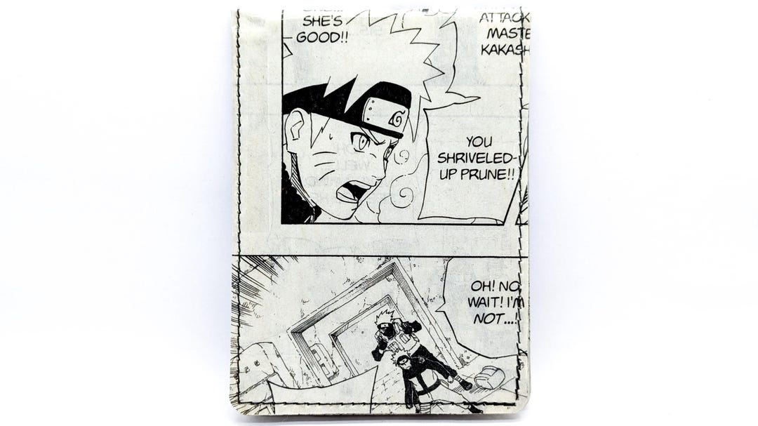 Anime Wallet - Manga Wallet - Comic Book Wallet - Etsy