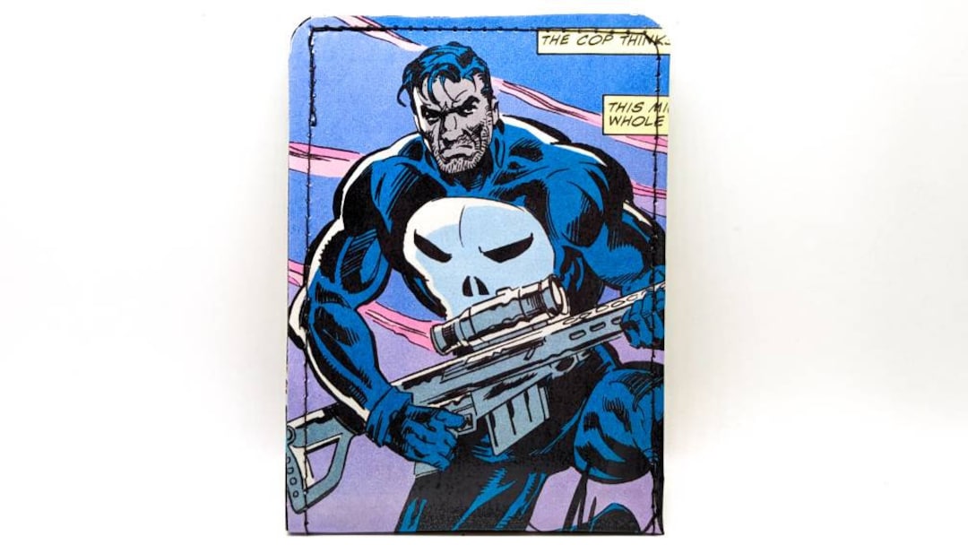 Punisher Wallet - Comic Book Wallet - Etsy