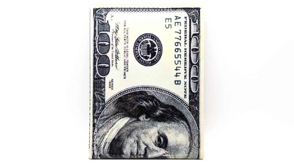 100 Dollar Bill Wallet Money Wallet | Etsy