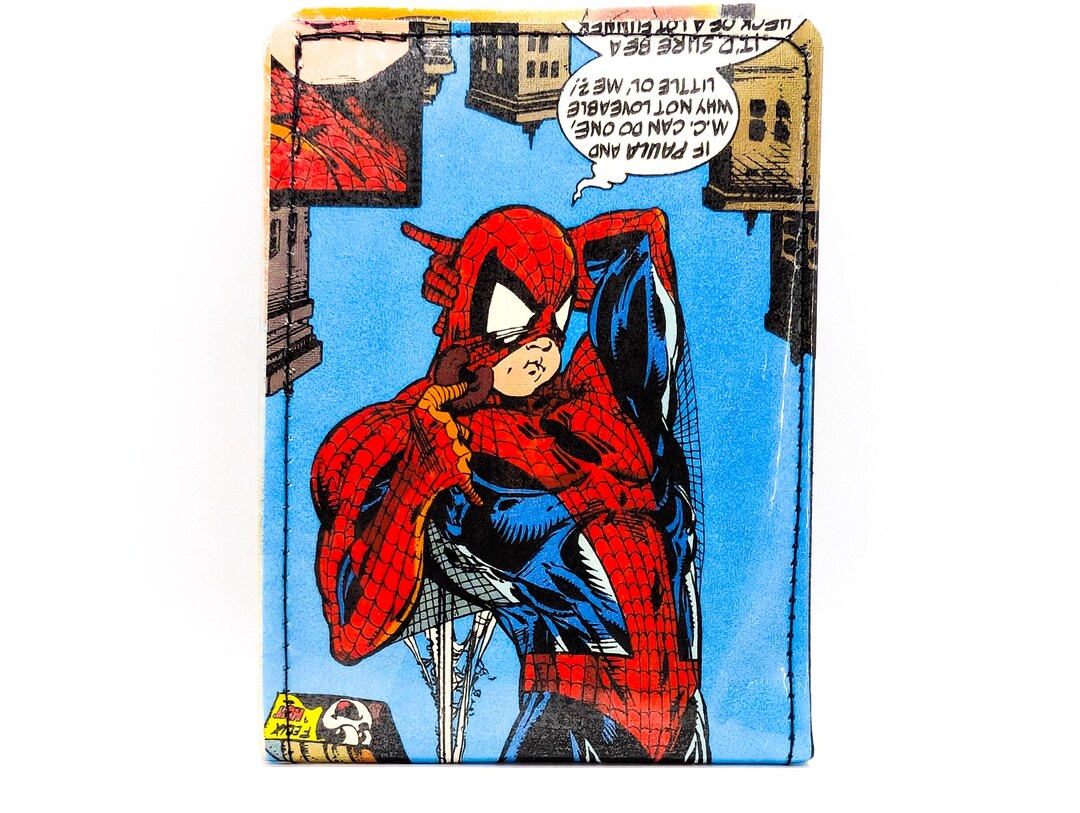 Spider-man Wallet - Comic Book Wallet - Vintage Spider-man - Todd ...