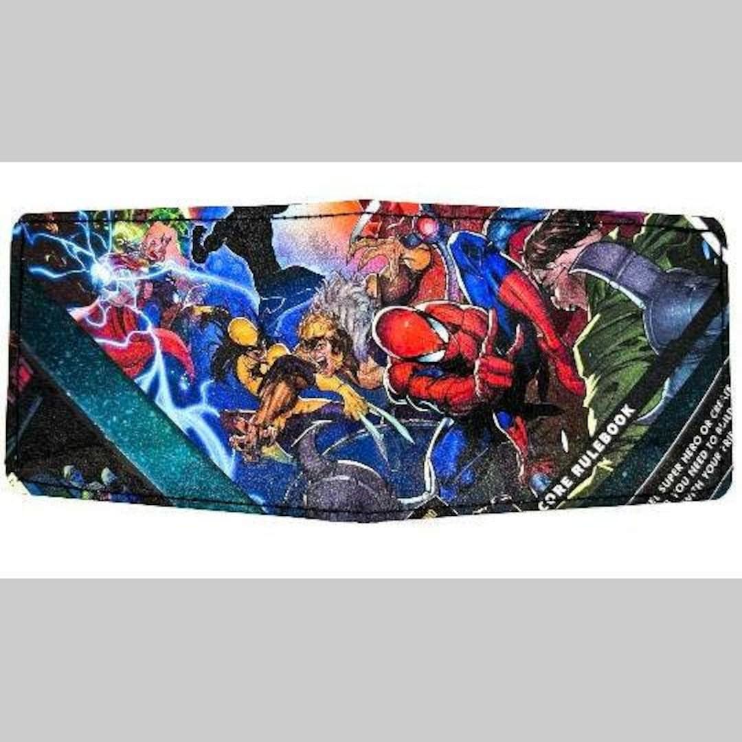 Marvel Wallet - Comic Book Wallet - Spider-man, X-23 - Etsy