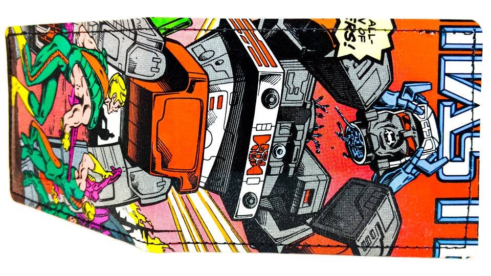 Transformers Wallet Deluxe Comic Book Wallet | Etsy