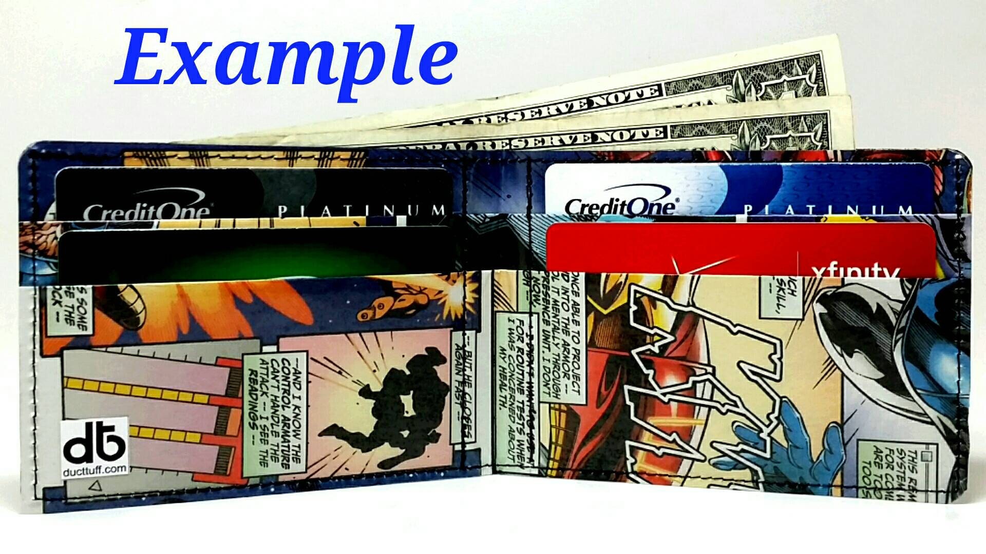 Walking Dead Wallet Zombie Wallet Comic Book Wallet | Etsy