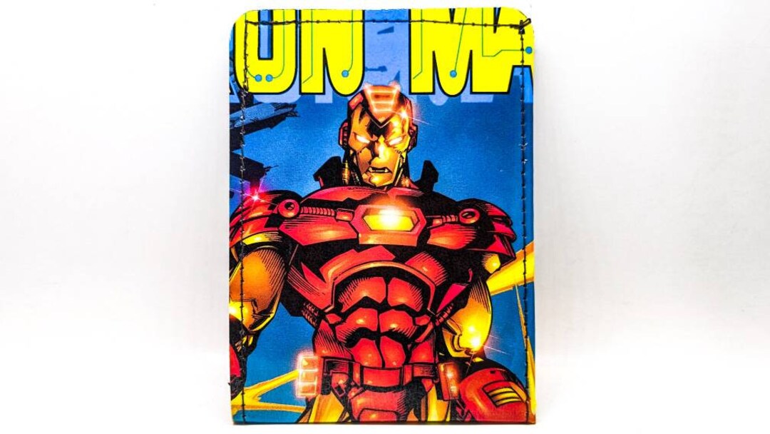 Iron Man Wallet - Comic Book Wallet - Etsy