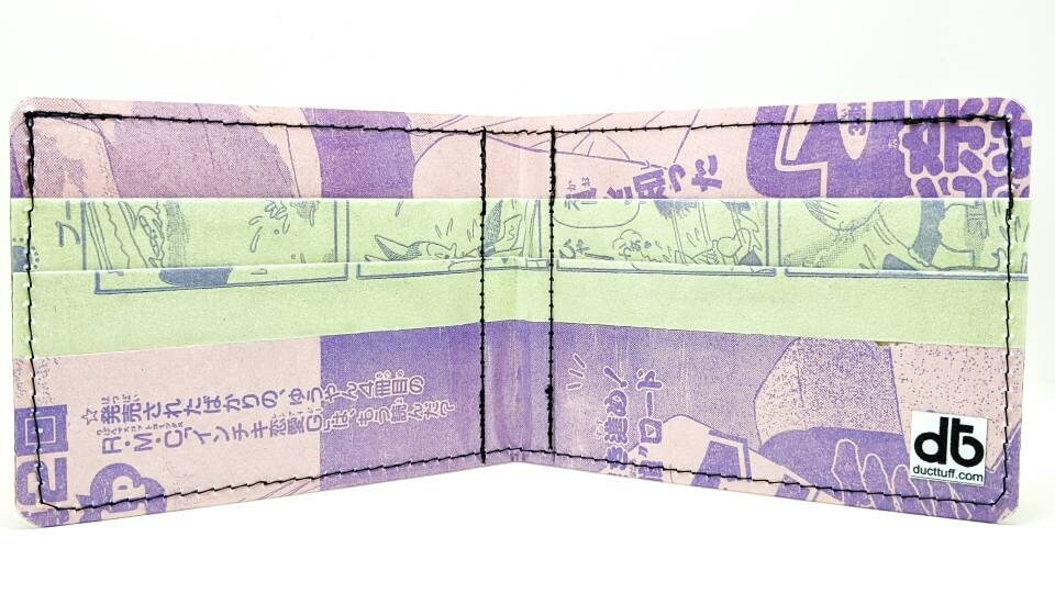 Manga Wallet Anime Wallet Comic Book Wallet Japanese Pop | Etsy