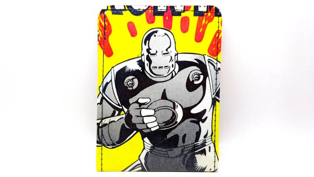 Iron Man Wallet - Comic Book Wallet - Vintage Comics - Etsy