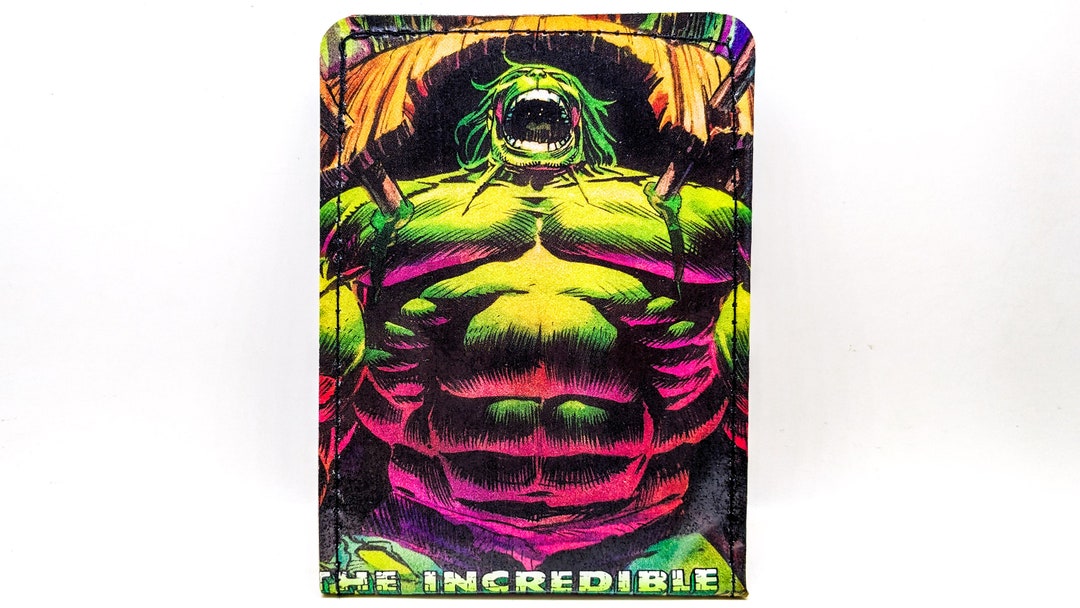 Hulk Wallet - Incredible Hulk Wallet - Comic Book Wallet - Etsy