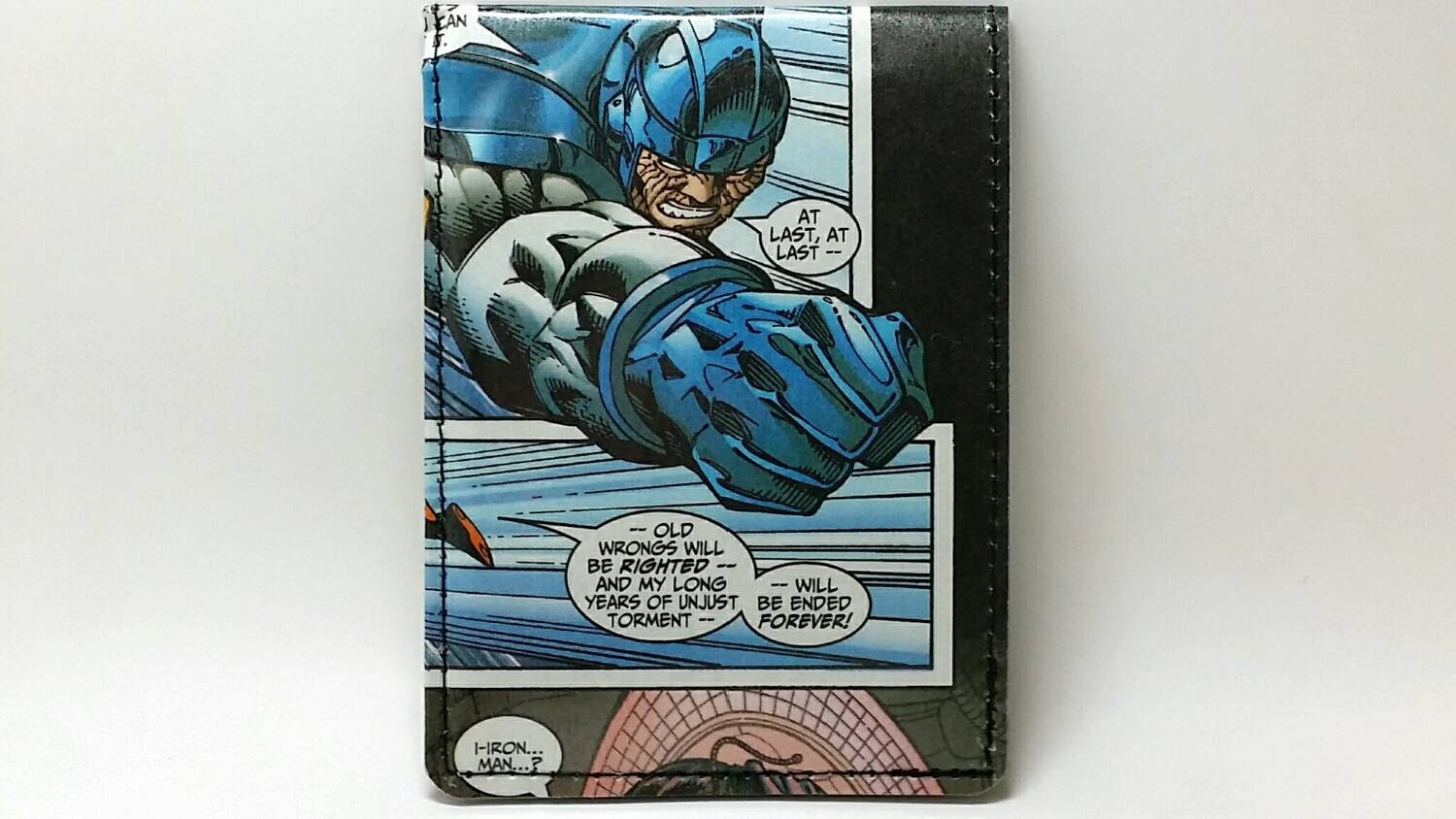 Sewn Comic Book Wallet Iron Man Design 15 | Etsy