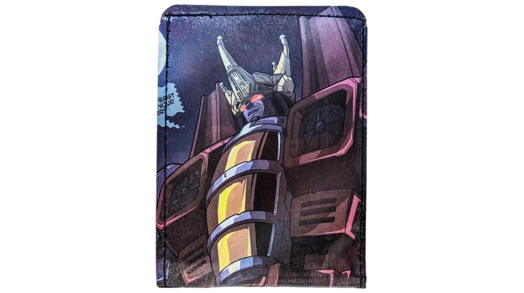 Transformers Wallet - Starscream Wallet - Comic Book Wallet - Etsy