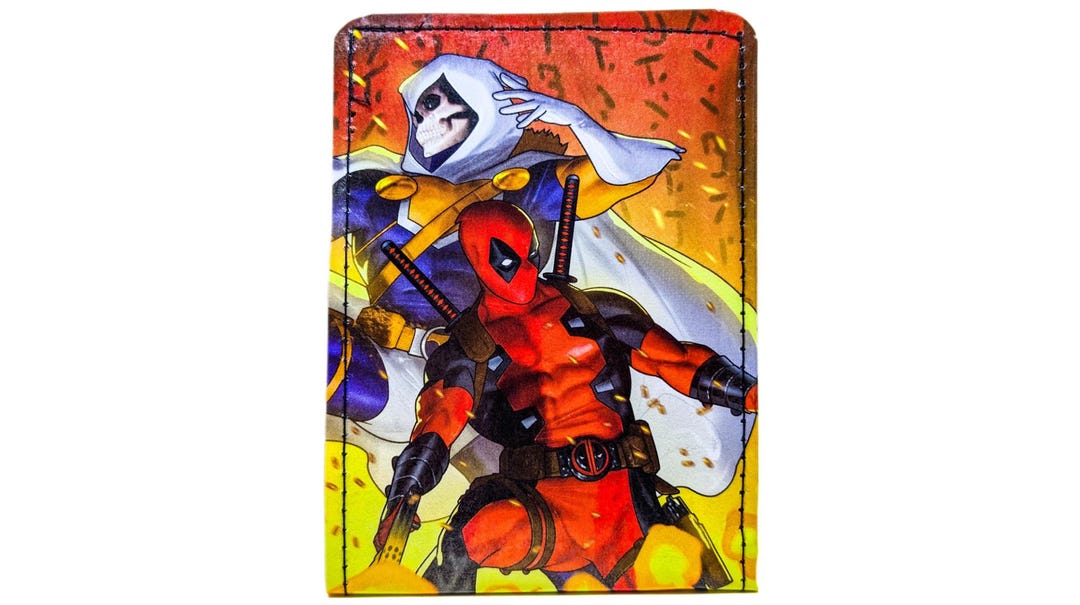 Deadpool and Taskmaster Deadpool Wallet Comic Book Wallet - Etsy