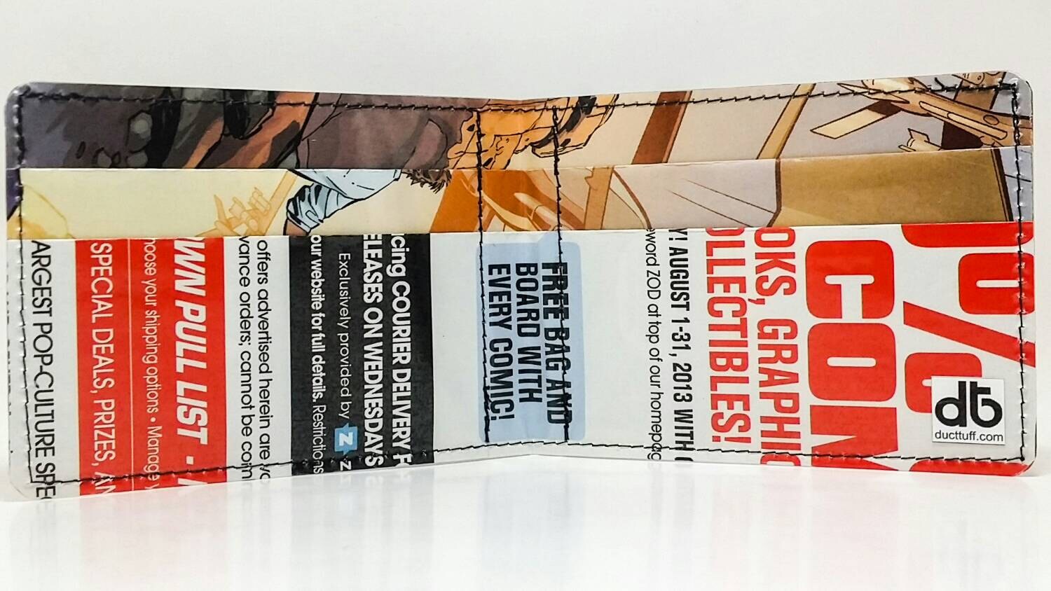 Sewn Comic Book Wallet Superman Design 20 | Etsy