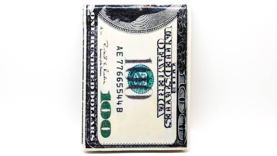 100 Dollar Bill Wallet Money Wallet | Etsy