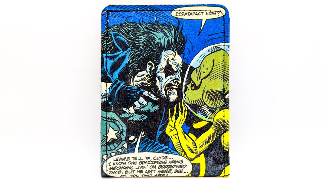 Vintage Lobo Wallet - Comic Book Wallet - Etsy