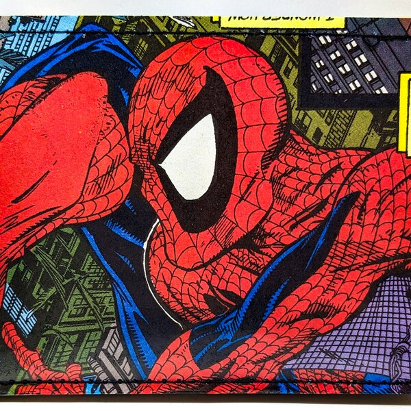 Spider Man Wallet - Etsy