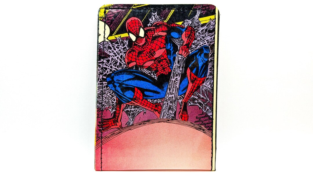 Spider-man Wallet - Comic Book Wallet - Vintage Spider-man - Etsy