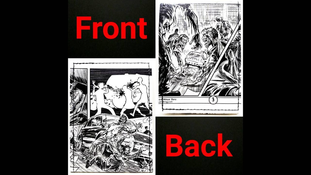 Zombie Wallet Comic Book Wallet - Etsy