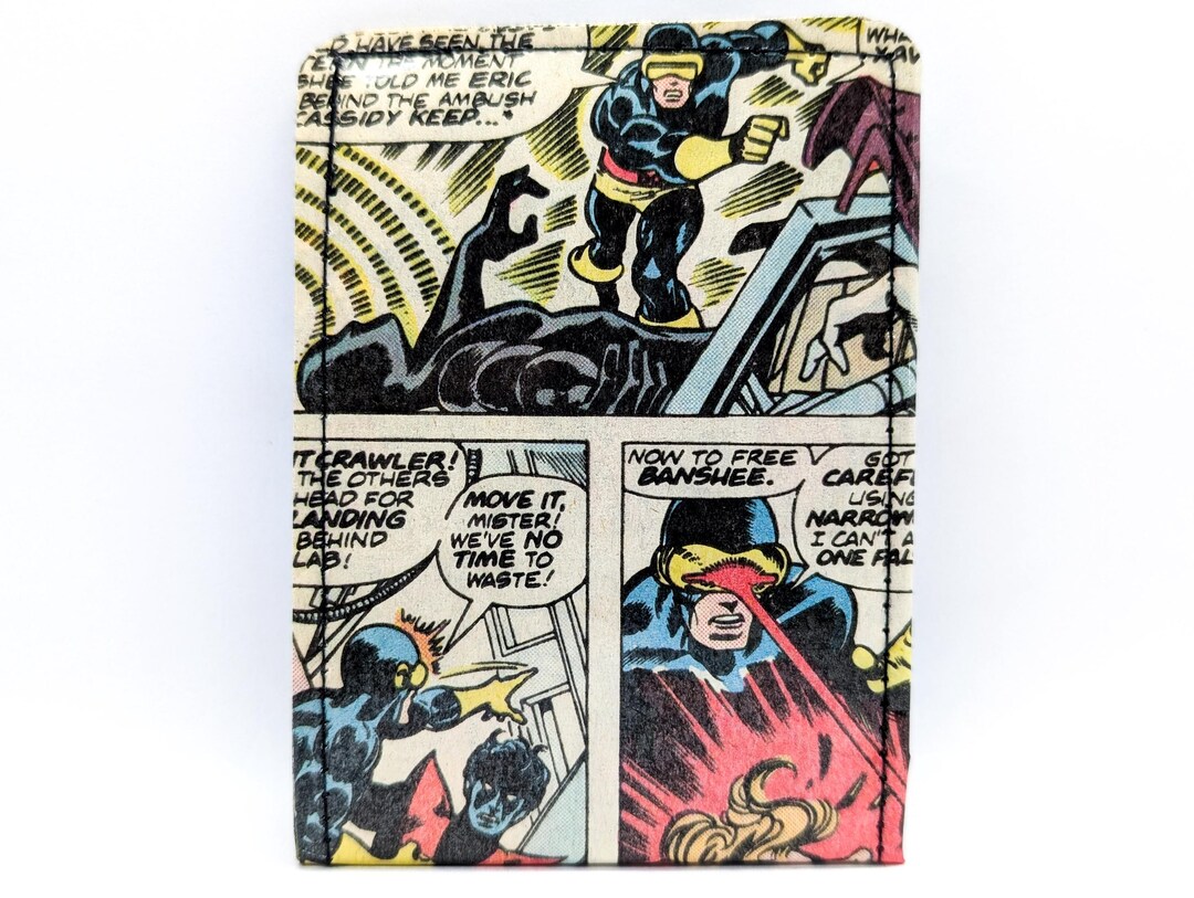 X-men Wallet - Comic Book Wallet - Vintage Comic - Etsy