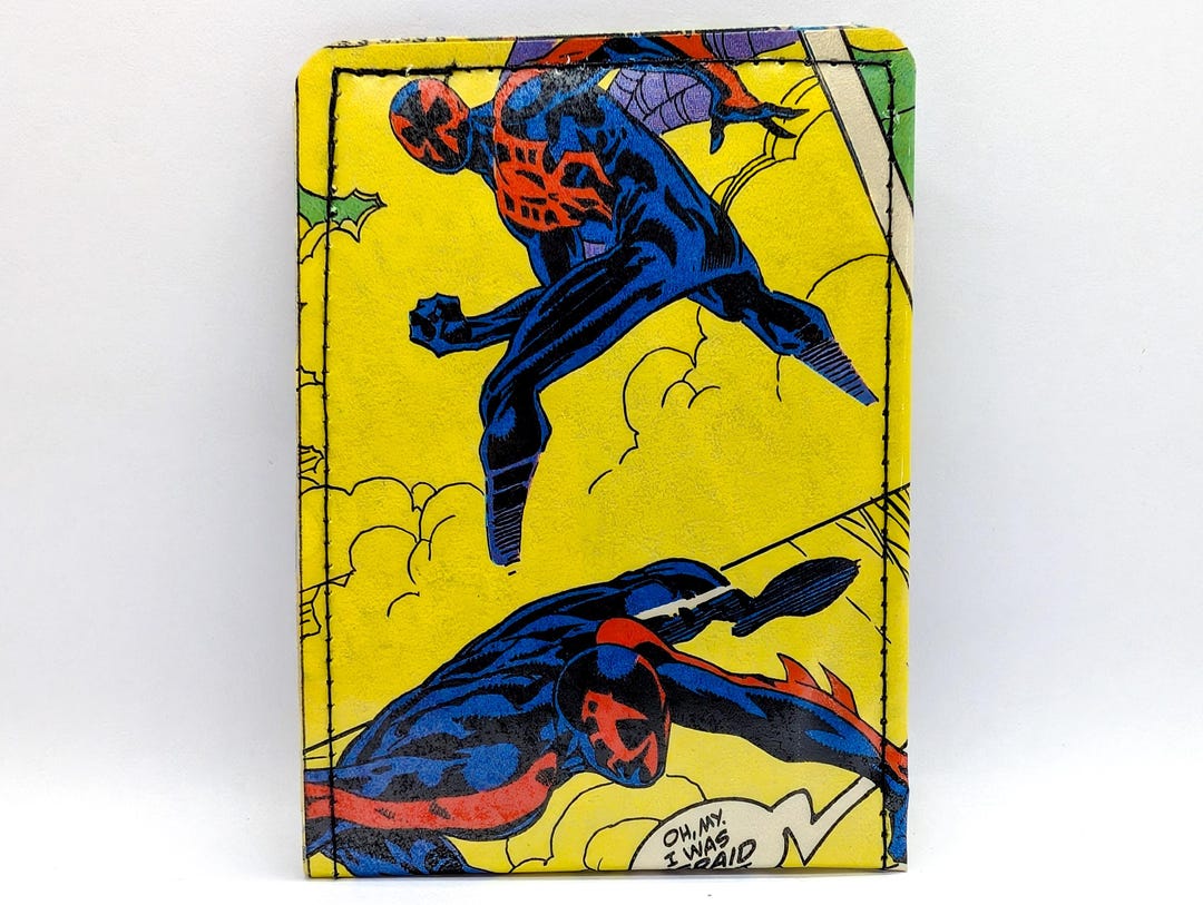 Spider-man 2099 Wallet - Comic Book Wallet - Vintage Spider-man - Etsy