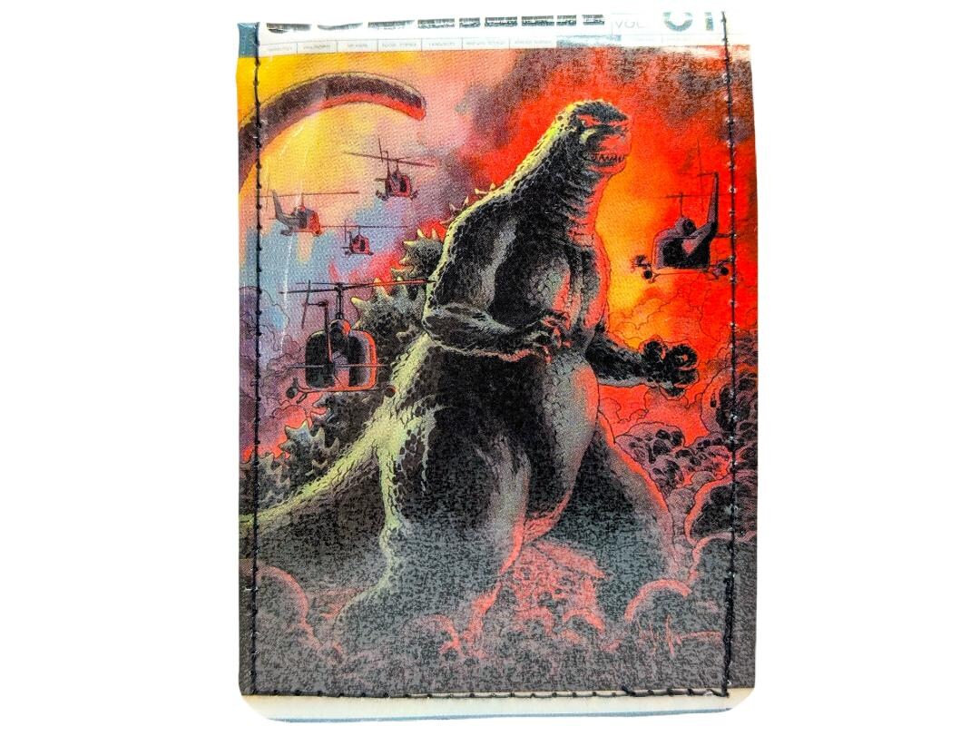 Godzilla Wallet - Comic Book Wallet - Etsy