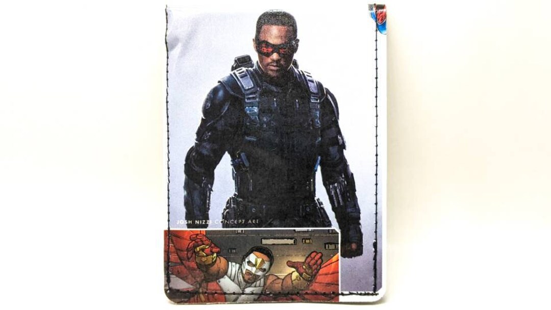 Falcon Wallet Captain America Wallet Comic Book Wallet Sam Wilson - Etsy UK