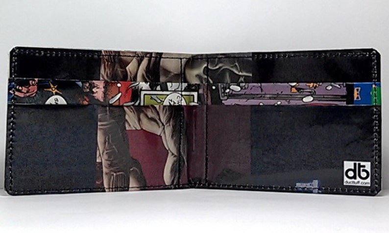 Sewn Duct Tape Comic Book Wallet Iron Man Spider Woman Mr. - Etsy