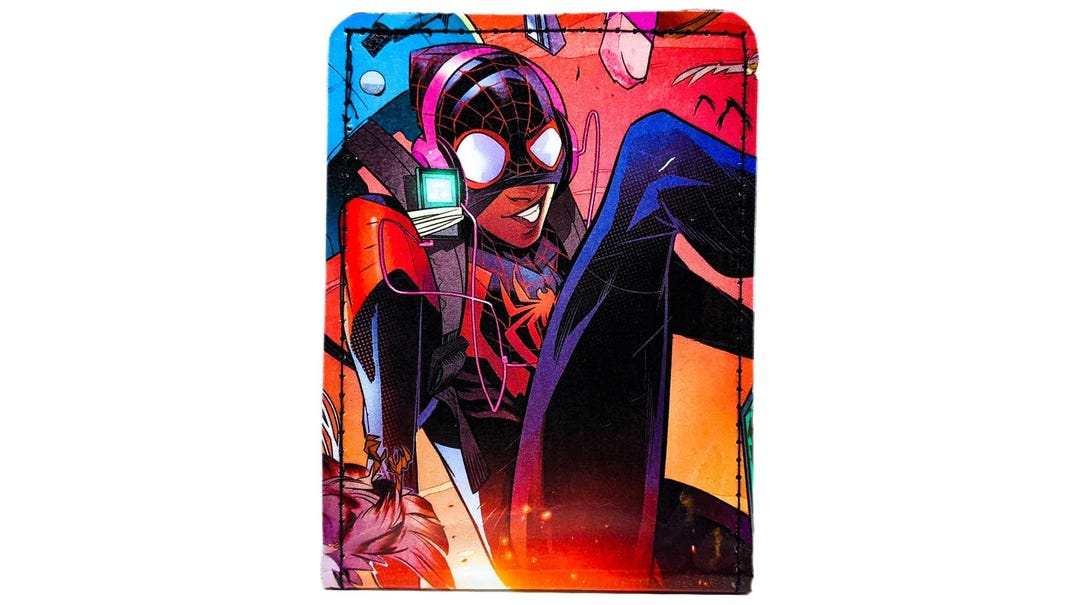 Miles Morales Wallet - Spider-man Wallet - Comic Book Wallet - Etsy
