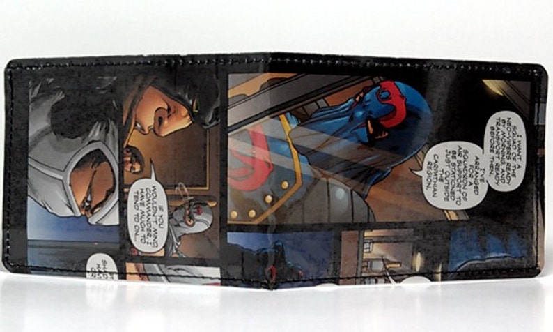 Sewn Duct Tape Comic Book Wallet GI Joe / Cobra Cobra - Etsy