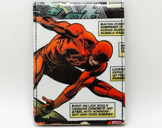 Sewn Comic Book Wallet Daredevil Design 7 - Etsy