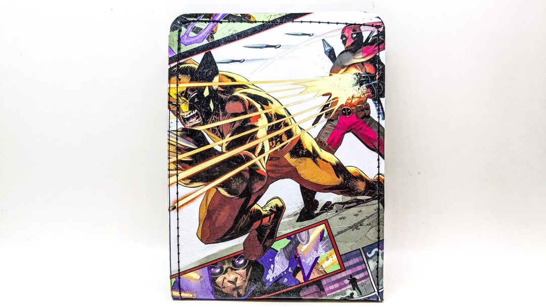 Deadpool and Wolverine Wallet - Deadpool Wallet - X-men Wallet - Comic ...