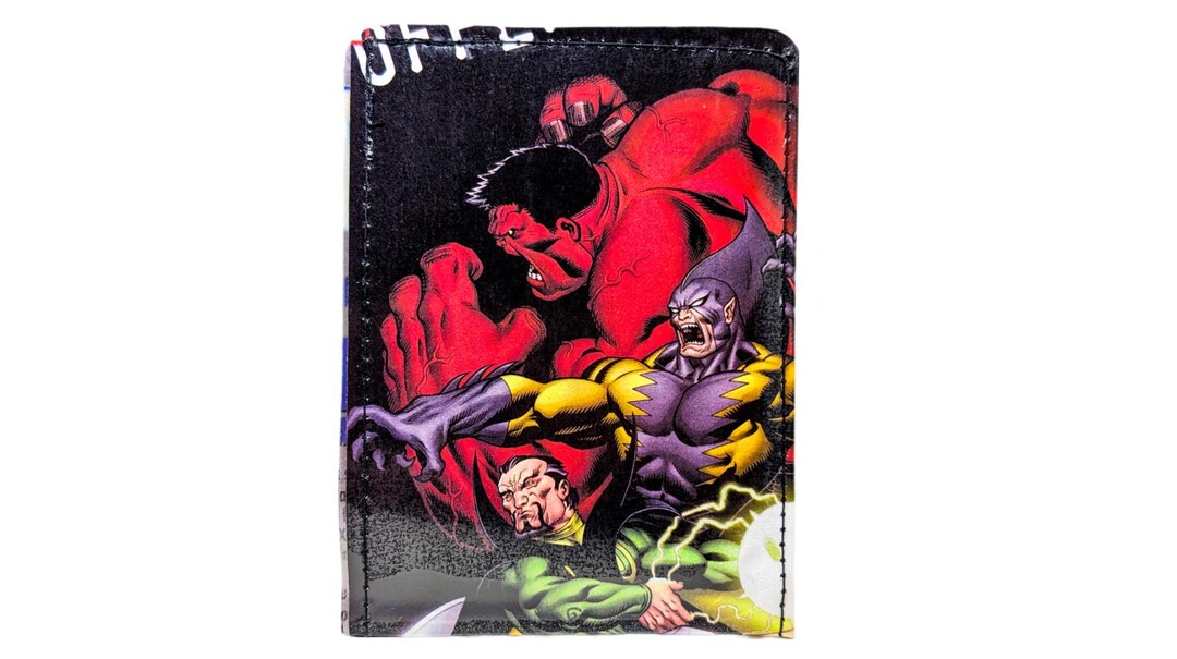 Red Hulk Wallet Comic Book Wallet - Etsy