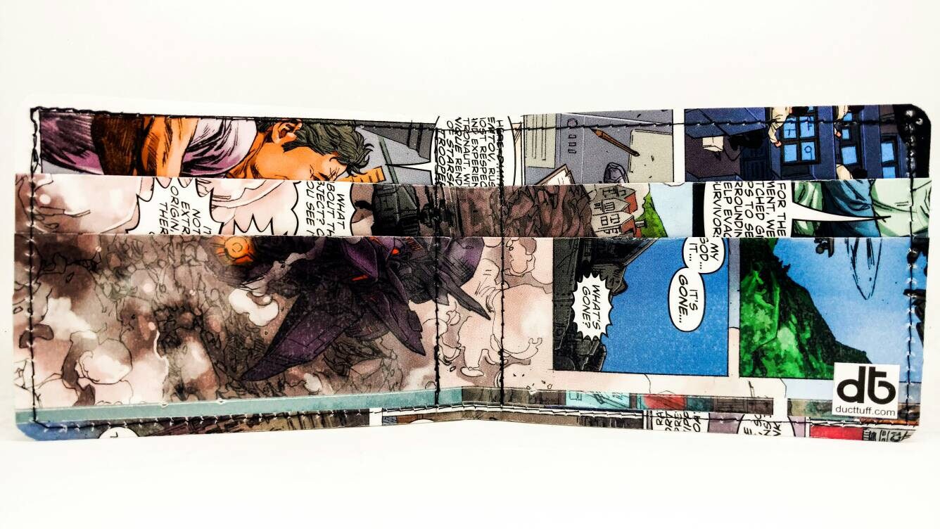 Doctor Who Wallet Comic Book Wallet | Etsy