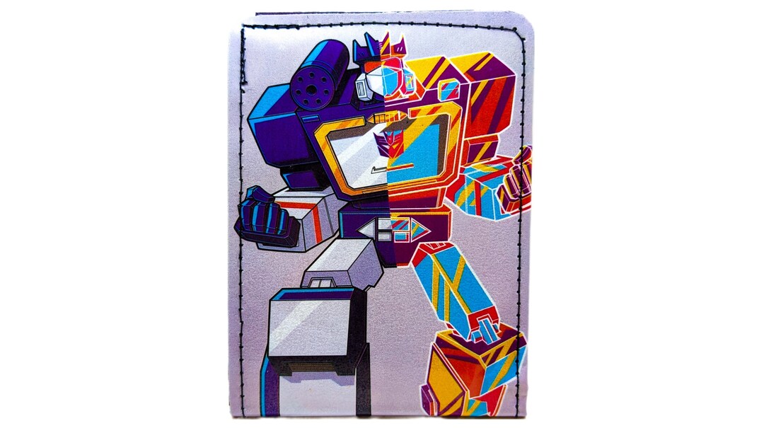 Transformers Wallet Soundwave Wallet Comic Book Wallet - Etsy