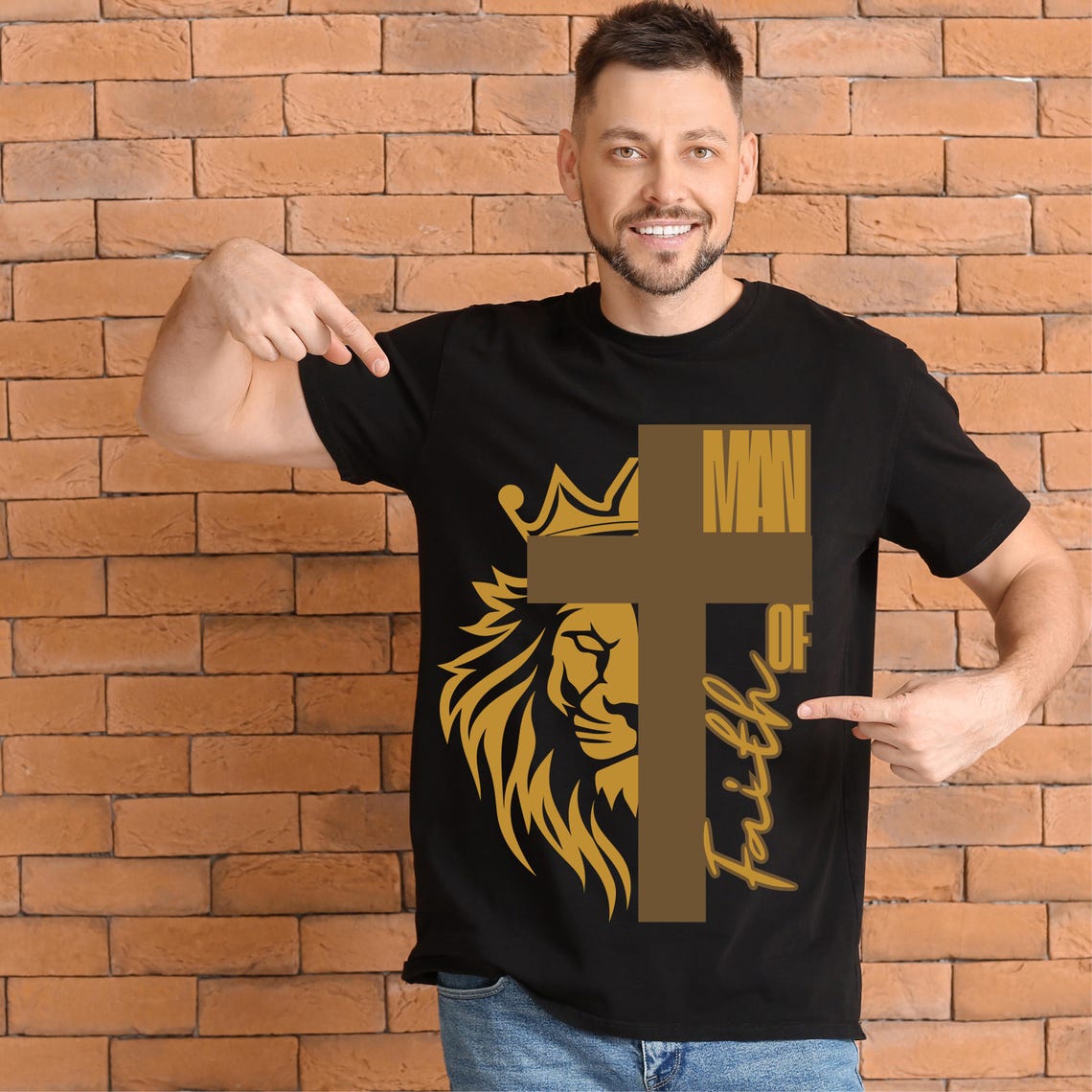 Man of God Svg, Jesus Lion SVG, Cross Svg, Jesus Svg Png, Man of Faith ...