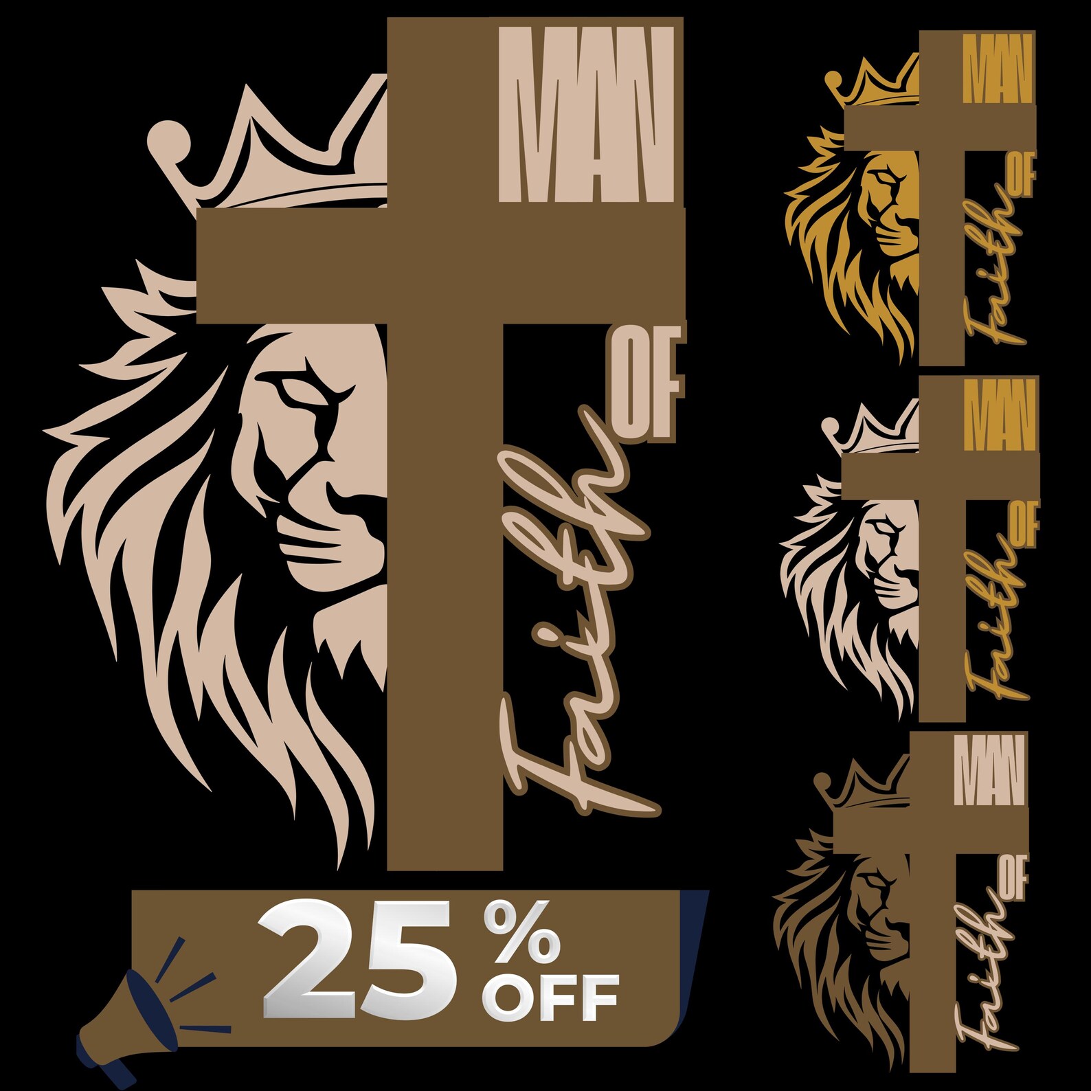 Man of God Svg, Jesus Lion SVG, Cross Svg, Jesus Svg Png, Man of Faith ...
