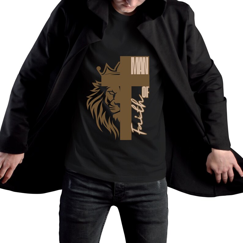 Man of God Svg, Jesus Lion SVG, Cross Svg, Jesus Svg Png, Man of Faith ...
