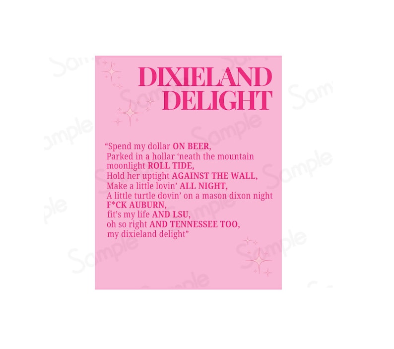 Dixieland Delight Poster - Etsy