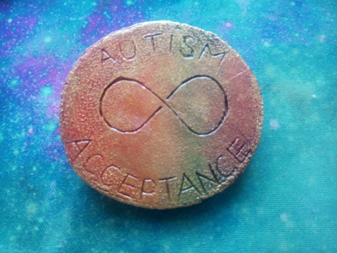 Autism Acceptance Badge Autism Positivity Pin Neurodiversity | Etsy Autism Acceptance Badge Autism Positivity Pin Neurodiversity | Etsy