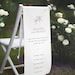 In Loving Memory Wedding Fabric Sign, Memory Chair Sign, Forever in Our ...
