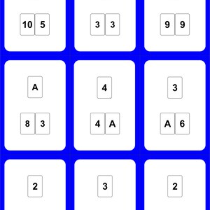 Blackjack Basic Strategy Flashcards: Printable Full Color (PDF Download ...