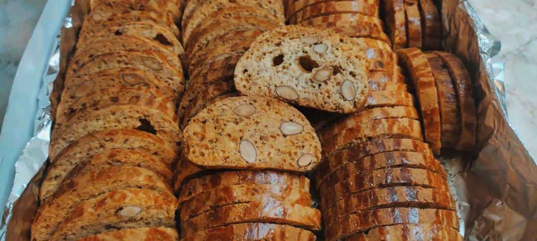 Feqqas, Handmade Fekkas With Almond and Sesame, Crispy, Moroccan ...