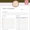 Printable to Do List | Daily Planner Task List Template | A4 & Letter ...