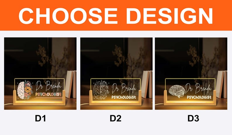 Psychologist Desk Name Plate, Neurologist Desk Sign, Psychology Student ...