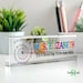 Personalized Math Teacher Desk Name Plate, Teacher Name Plate ...