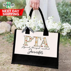 Personalized Physical Therapy Gifts, Physical Therapy Tote Bag ...