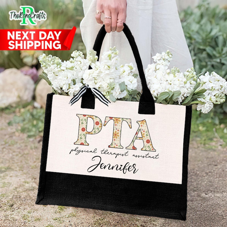 Personalized Physical Therapy Gifts, Physical Therapy Tote Bag ...