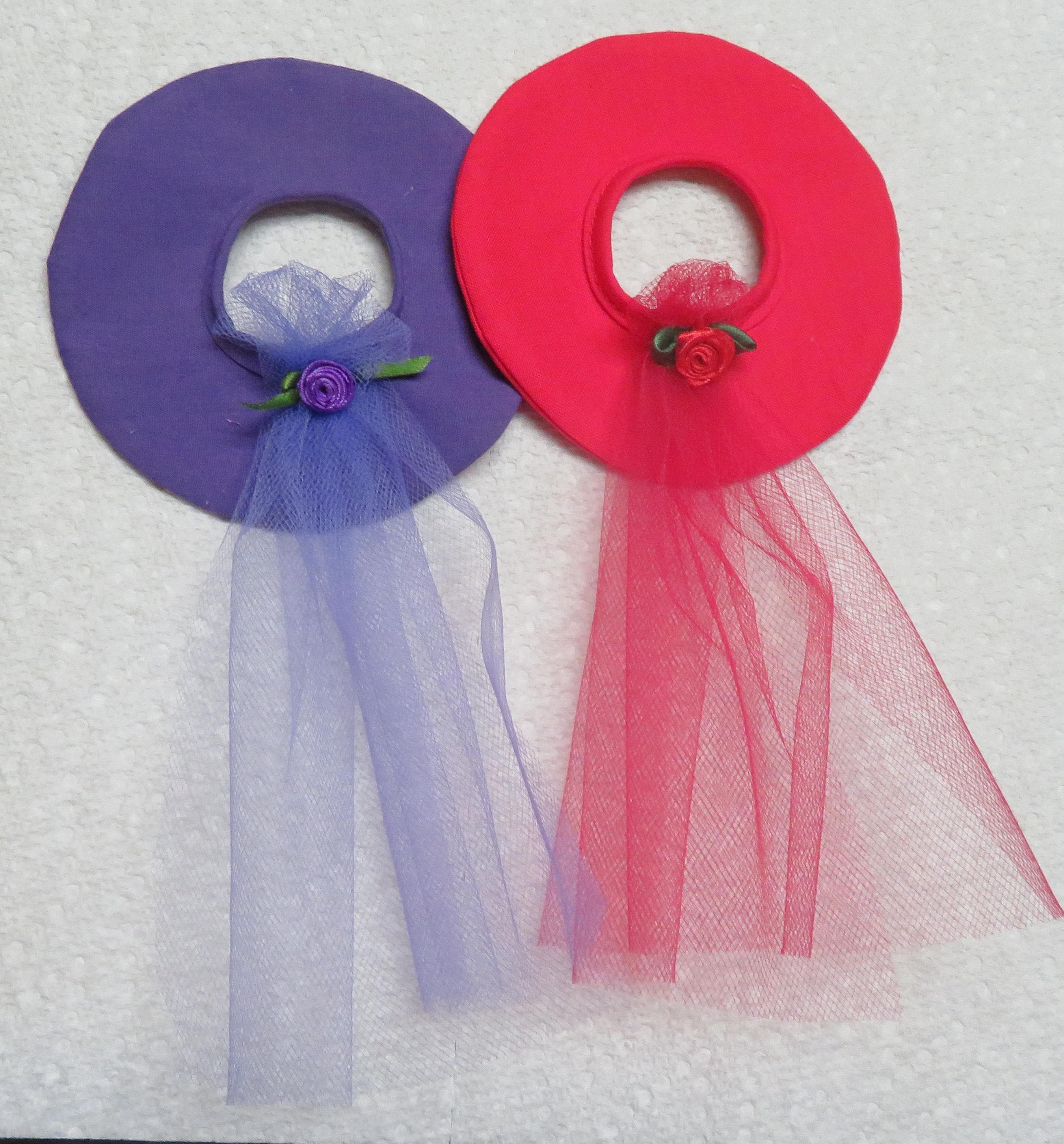 11.5" Fashion Dolls Handmade Crownless Hat - Etsy