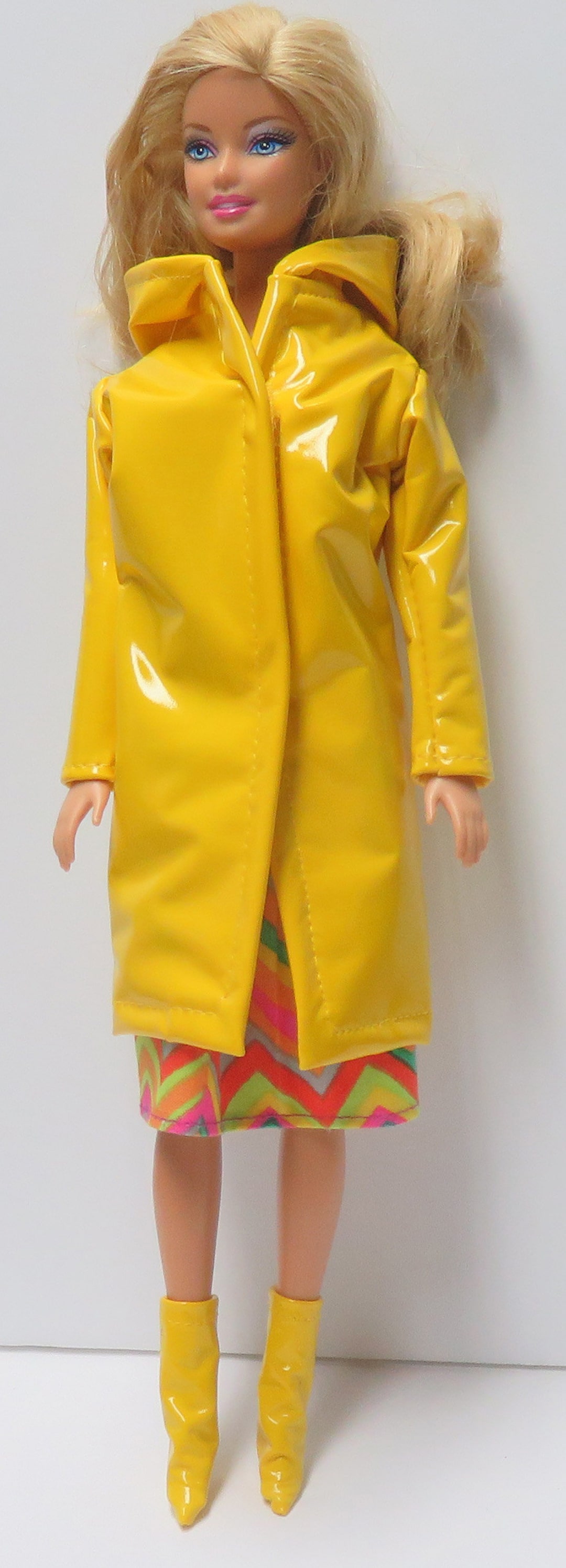 Fashion Doll Rain Coat and Boots Yellow - Etsy