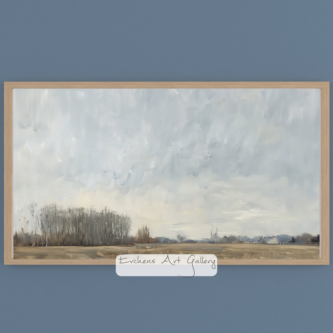 Barren Winter Landscape, Wall Art, Digital Art, Winter Landscape ...